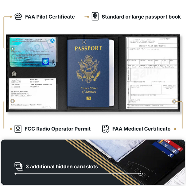 Pilot Document Holder V1 - Flevel